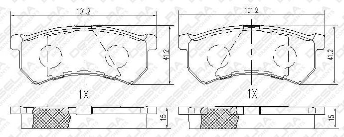 Renault Kwid Early Models 1.0 2016 Onwards Front Brake Disc and Front ...